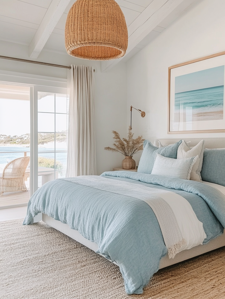 Create Your Seaside Sanctuary: 18 Coastal Bedroom Designs to Fall in ...