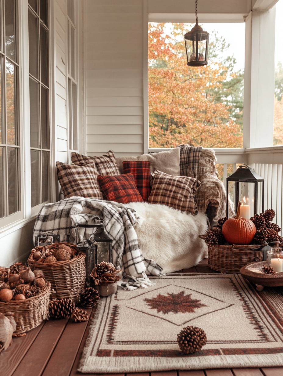 Transform Your Entryway: Heartwarming Fall Porch Ideas That Will Make ...