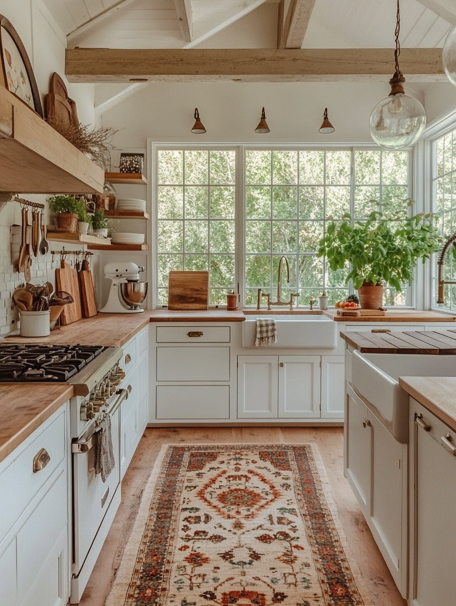 🔨 Rustic Farmhouse Kitchen Makeover: See the Magic Unfold!
