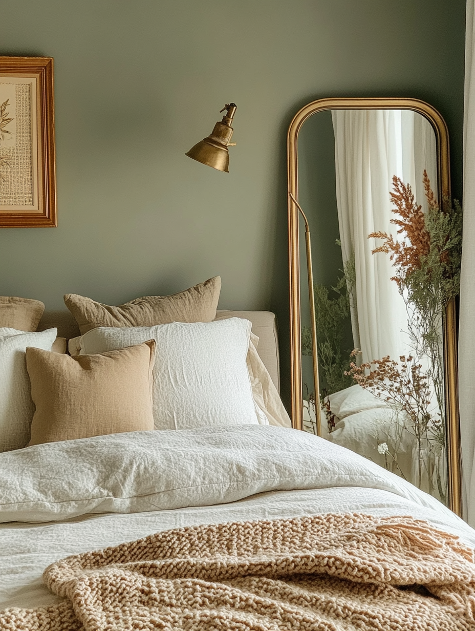 Green Boho Bedroom Inspo That’s Next-Level Gorgeous 🛏️