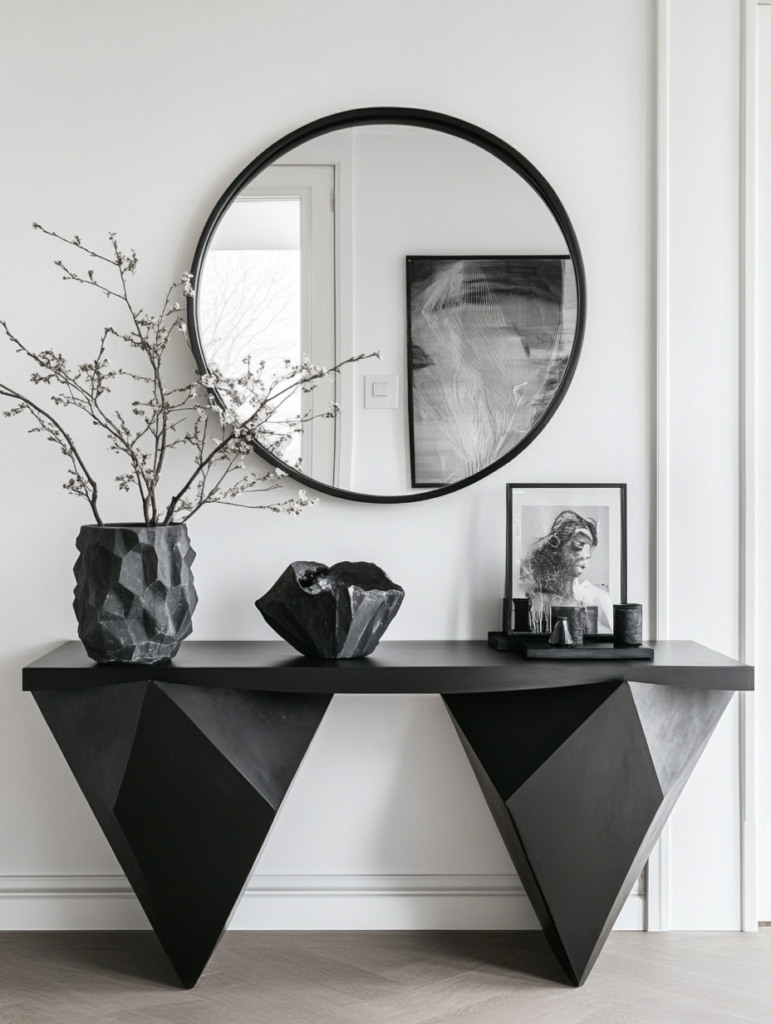 🌟 Entryway Goals: Stunning Mirror & Console Inspo! 🏡