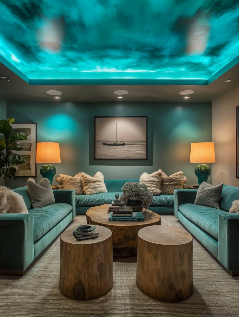 🖼️ Look Up! 10 Ceiling Paint Ideas to Wow Your Guests!