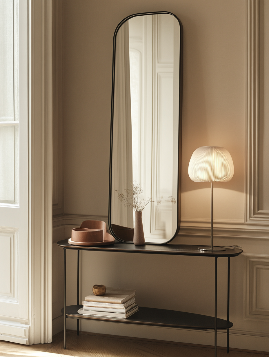 🌟 Entryway Goals: Stunning Mirror & Console Inspo! 🏡