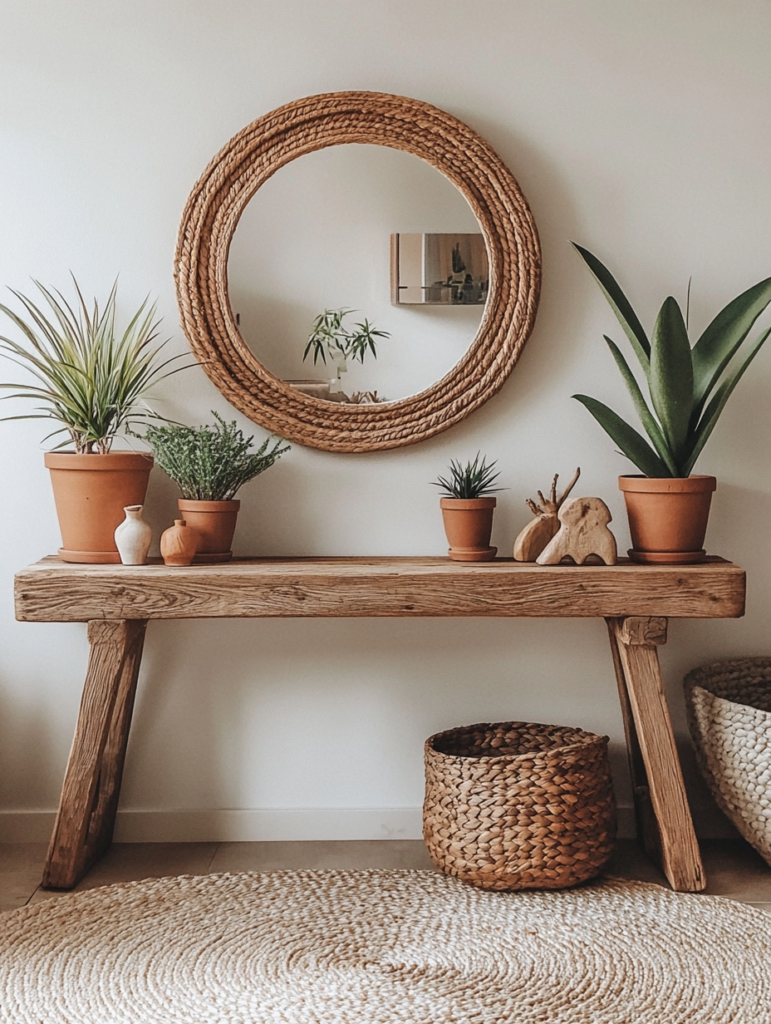 🌟 Entryway Goals: Stunning Mirror & Console Inspo! 🏡