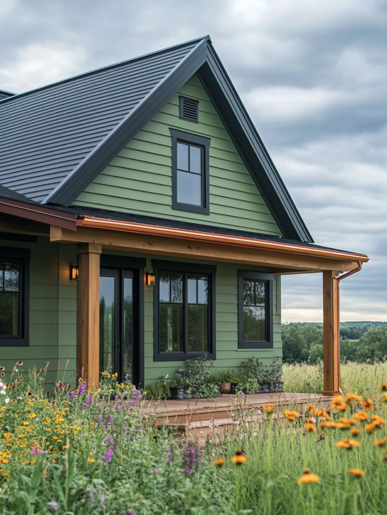 🌿 Cottage Modern Magic: 15 Stunning Exterior Ideas 🏡
